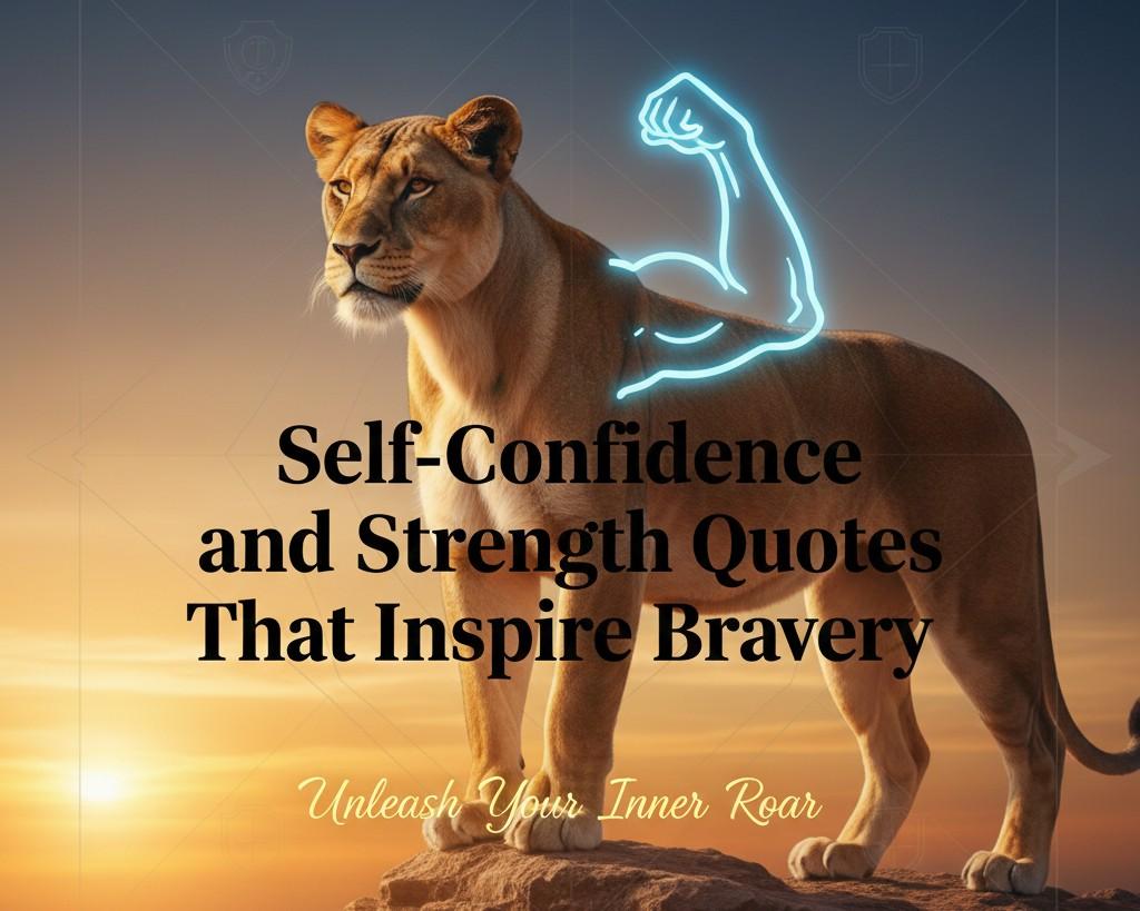 Self-Confidence and Strength Quotes That Inspire Bravery | Quote Of Fame