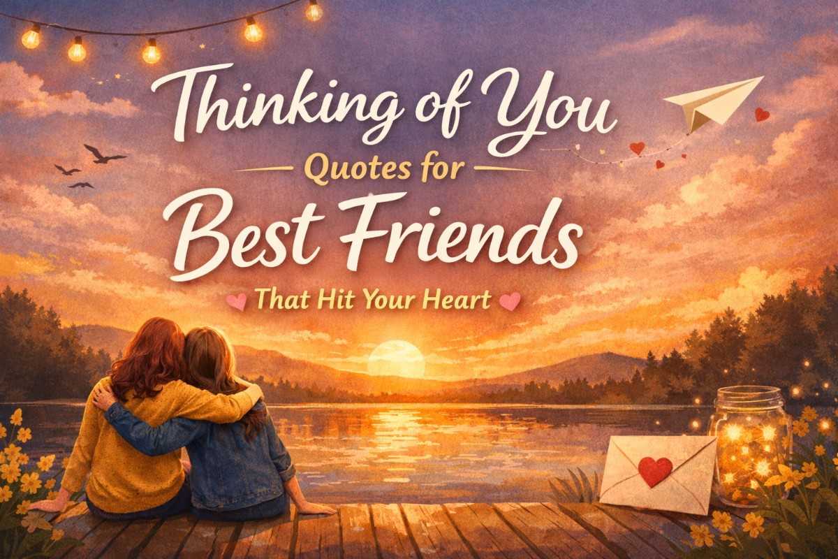 Thinking of You Quotes for Best Friends That Hit Your Heart | Quote Of Fame