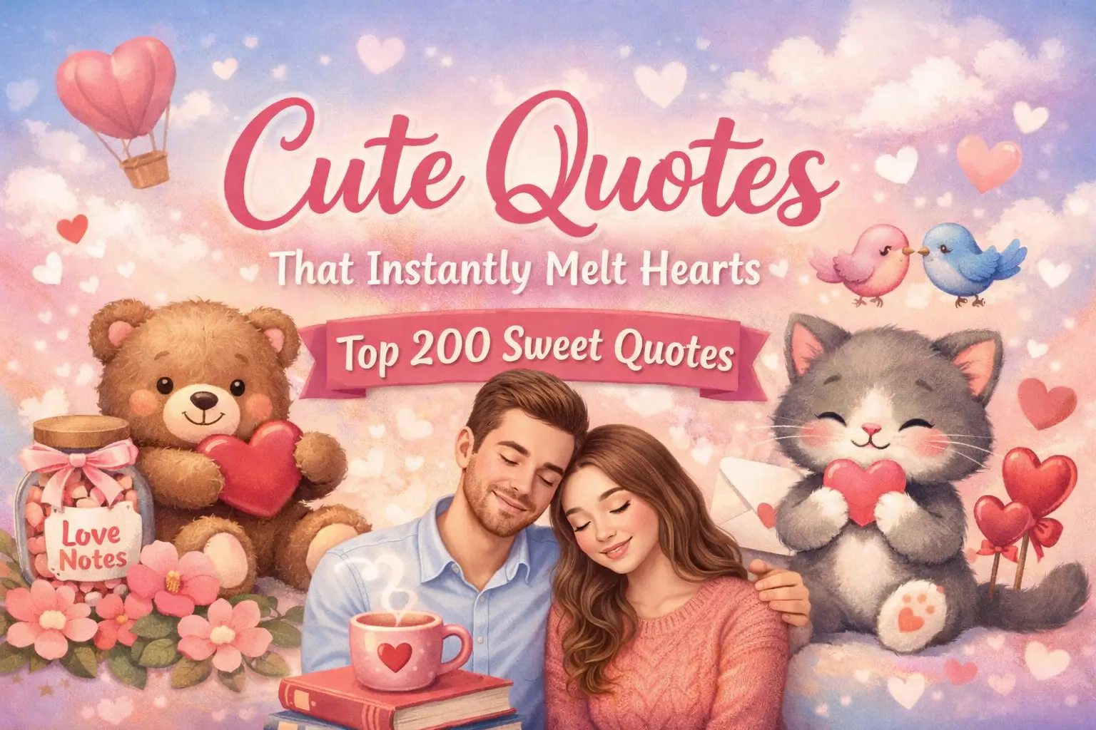 Cute Quotes That Instantly Melt Hearts – Top 200 Sweet Quotes | Quote ...