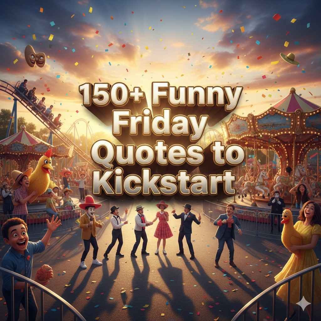Funny Friday Quotes to Kickstart Your Weekend in 2026Quote Of Fame